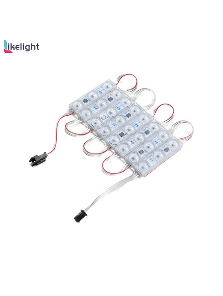 LED Module Smd5050 RGB 12V 3Leds Module 1.5W WS2811 IC With lens Led ...